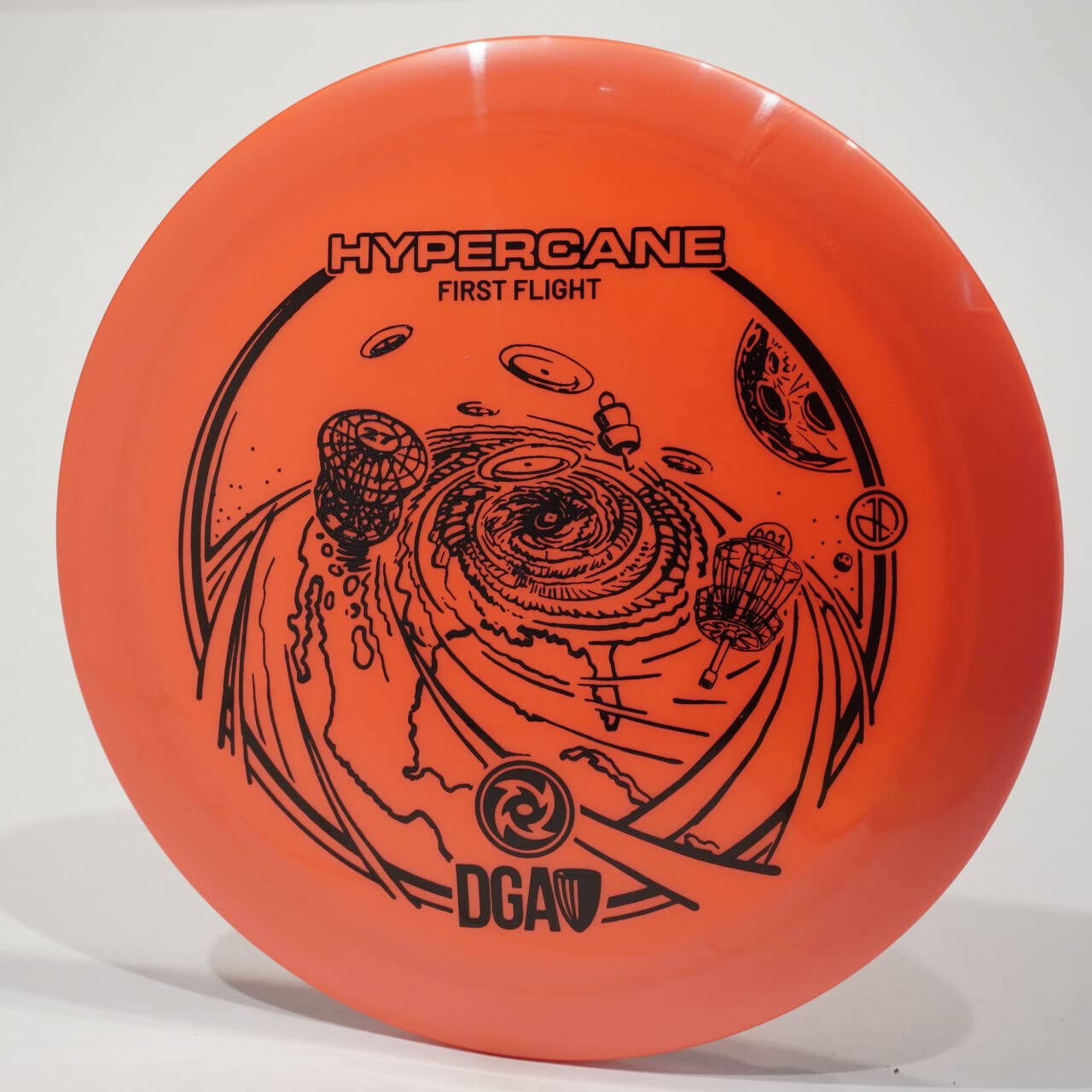 DGA Hypercane (ProLine PL) First Flight Distance Driver Golf Disc, Pick Weight/Color [Stamp & Exact Color May Vary] Yellow 173-174 Grams