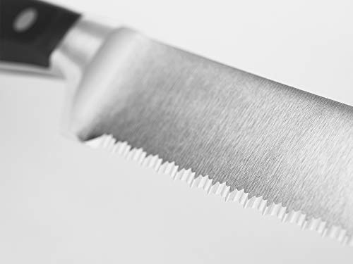 Wusthof 4152 Classic 9-inch Double Serrated Bread Knife, High Carbon Steel