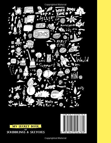 This Drawing Pad Belongs to ______! My Secret Book of Scribblings and Sketches: Sketch Book for Kids