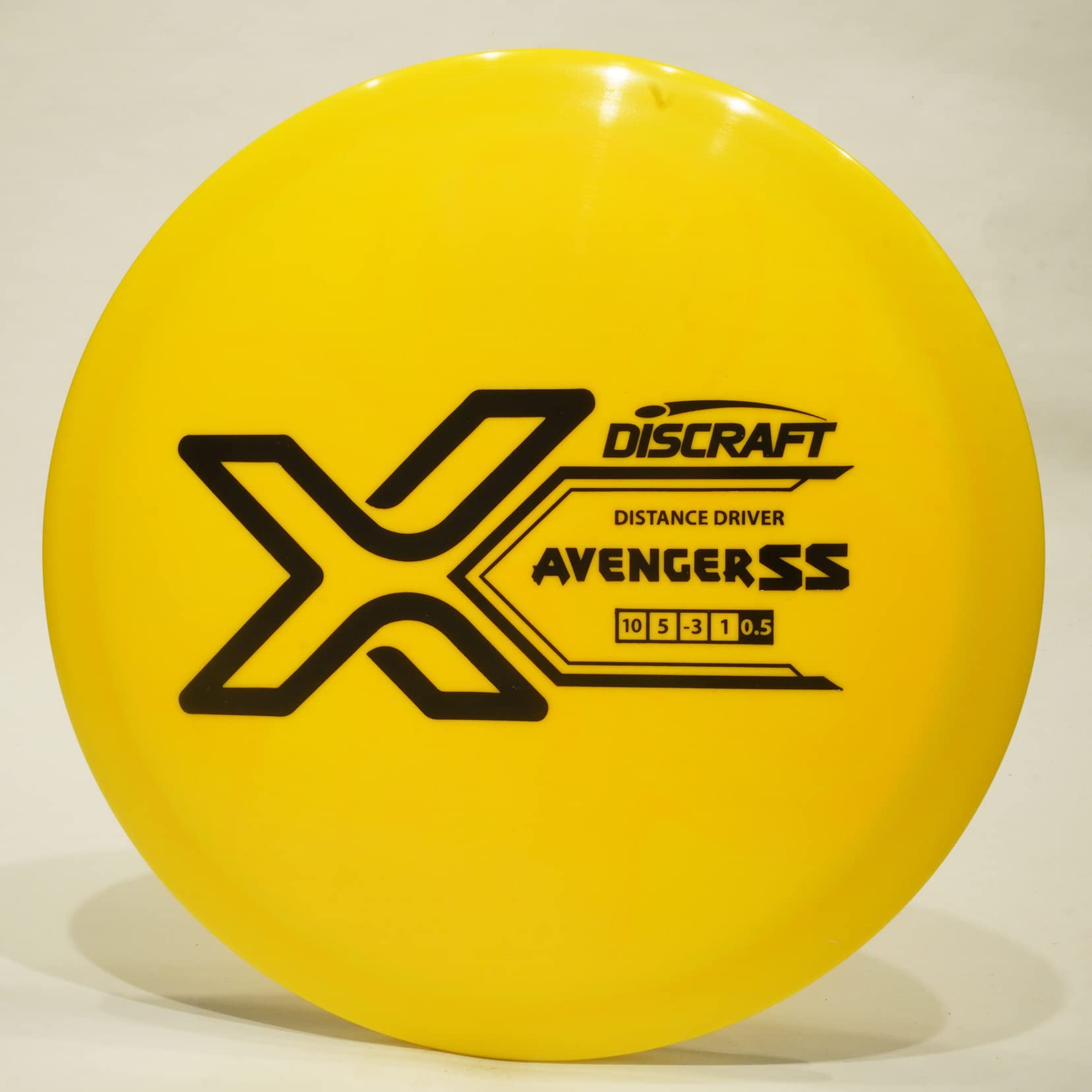 Discraft Avenger SS (X Line) Driver Golf Disc, Pick Weight/Color [Stamp & Exact Color May Vary] Yellow 160-166 Grams