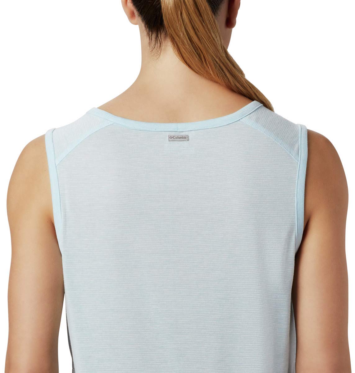 Columbia Women's Kickin It Tank Shirt, Spring Blue, Small