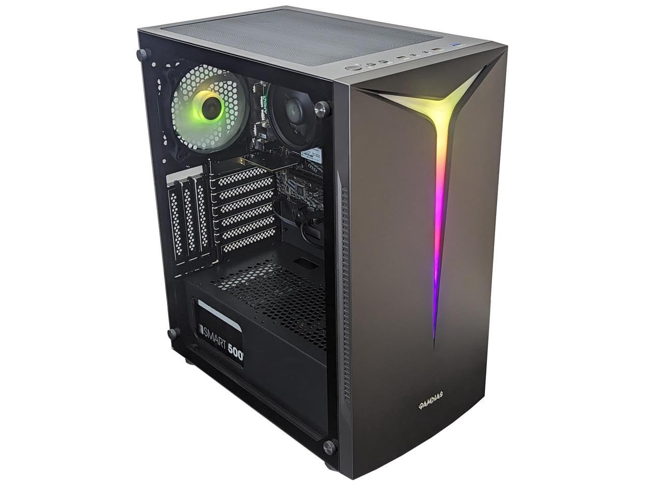 Cobratype Canebrake Gaming PC - AMD Ryzen 5 5600G, AMD Radeon Vega 7 Graphics, 16GB DDR4 RAM, 512GB NVMe, Windows 11 - Gaming Desktop