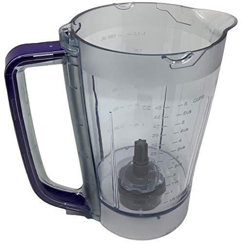 Ninja 48oz Pitcher Bowl for BL206 BL207 BL250 700w Extreme Kitchen System Pulse Blender, Blue