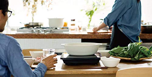 KAKOMI IH Donabe 1.2L Traditional Japanese Clay Pot - Steaming, Simmering, Stewing, Suitable for various cooking methods by Kinto
