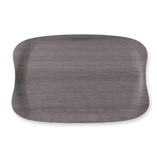 J-Kitchens Obon Tray, 12.2 inches (31 cm), Earth Tray, Graywood, 12.2 x 8.1 inches (31 x 20.6 cm), Made in Japan