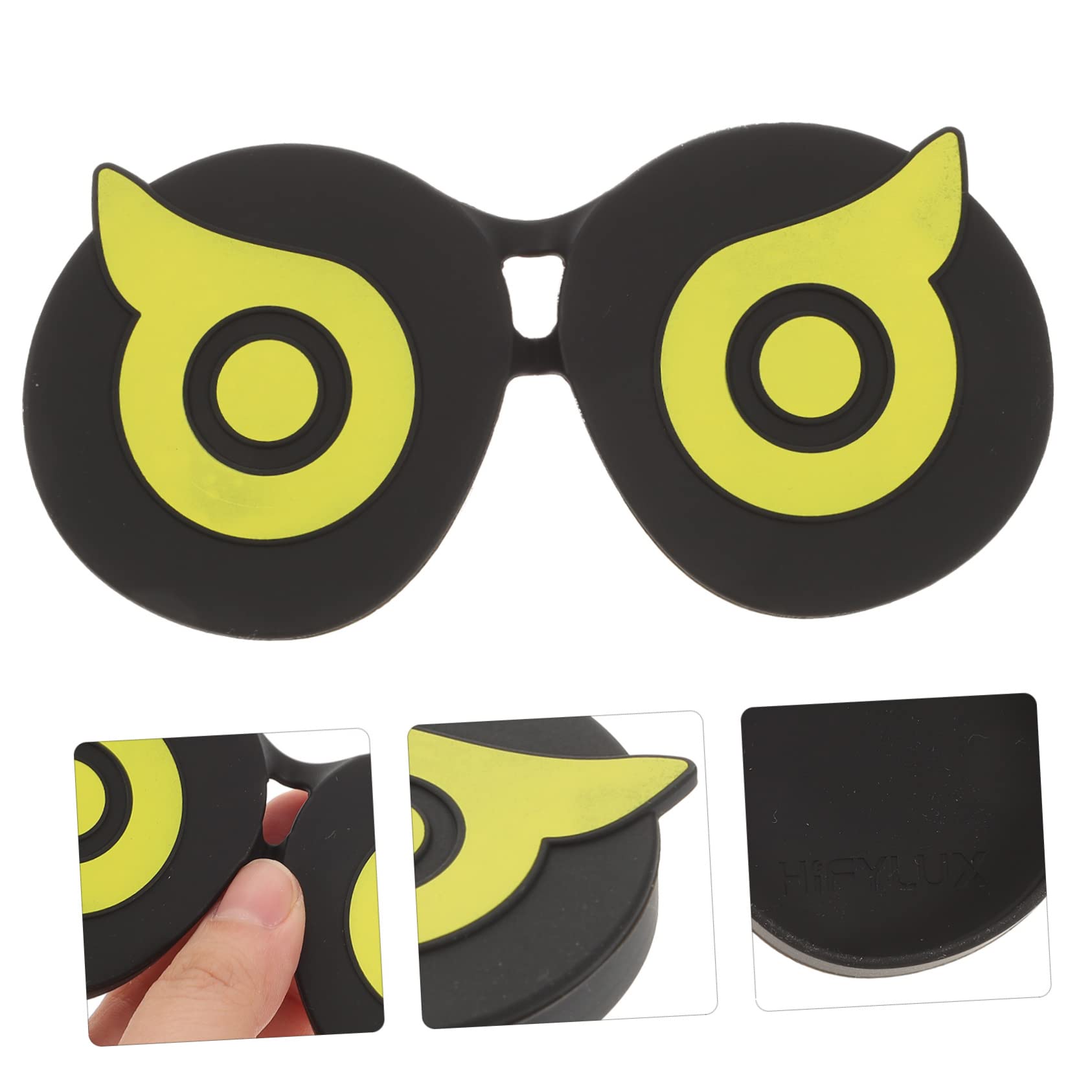 DOITOOL Earphones Ear Piece 2pcs Anti-scratch Protector Compatible for pico Sunproof Pad Cover Cushion Yellow Lens Vr Glasses Compatible with pico Vr Accessories Vr Accessories