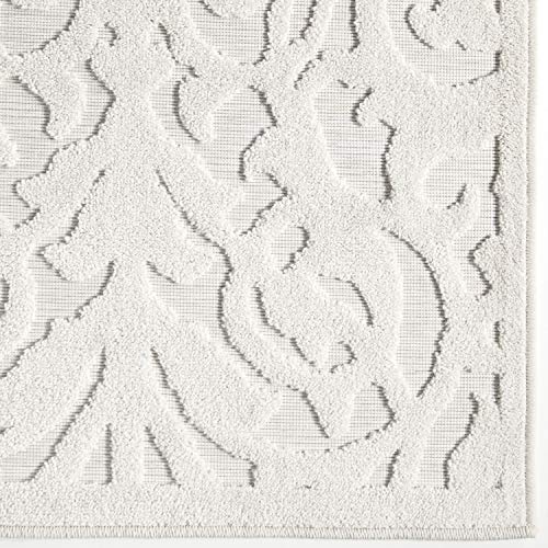 My Texas House by Orian Indoor/Outdoor Lady Bird Area Rug, 6'6" x 9'6", Natural