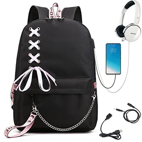 ISaikoy Anime Darling in the FranXX Backpack Shoulder Bag Bookbag Student School Bag Daypack Satchel 1