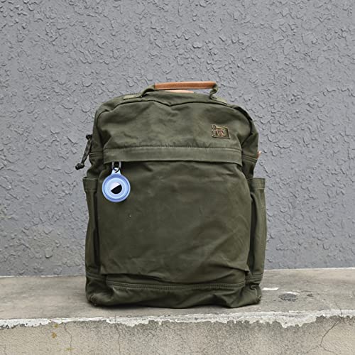 TEAMOLA Airtag Holder, 5Pcs Silicone Waterproof Full Body Protective Case Airtag Keychain Air Tag Case Holder for Kids, Dog, Pet, Backpack - Anti-Scratch - Shockproof - Anti-Loss Airtag Accessories