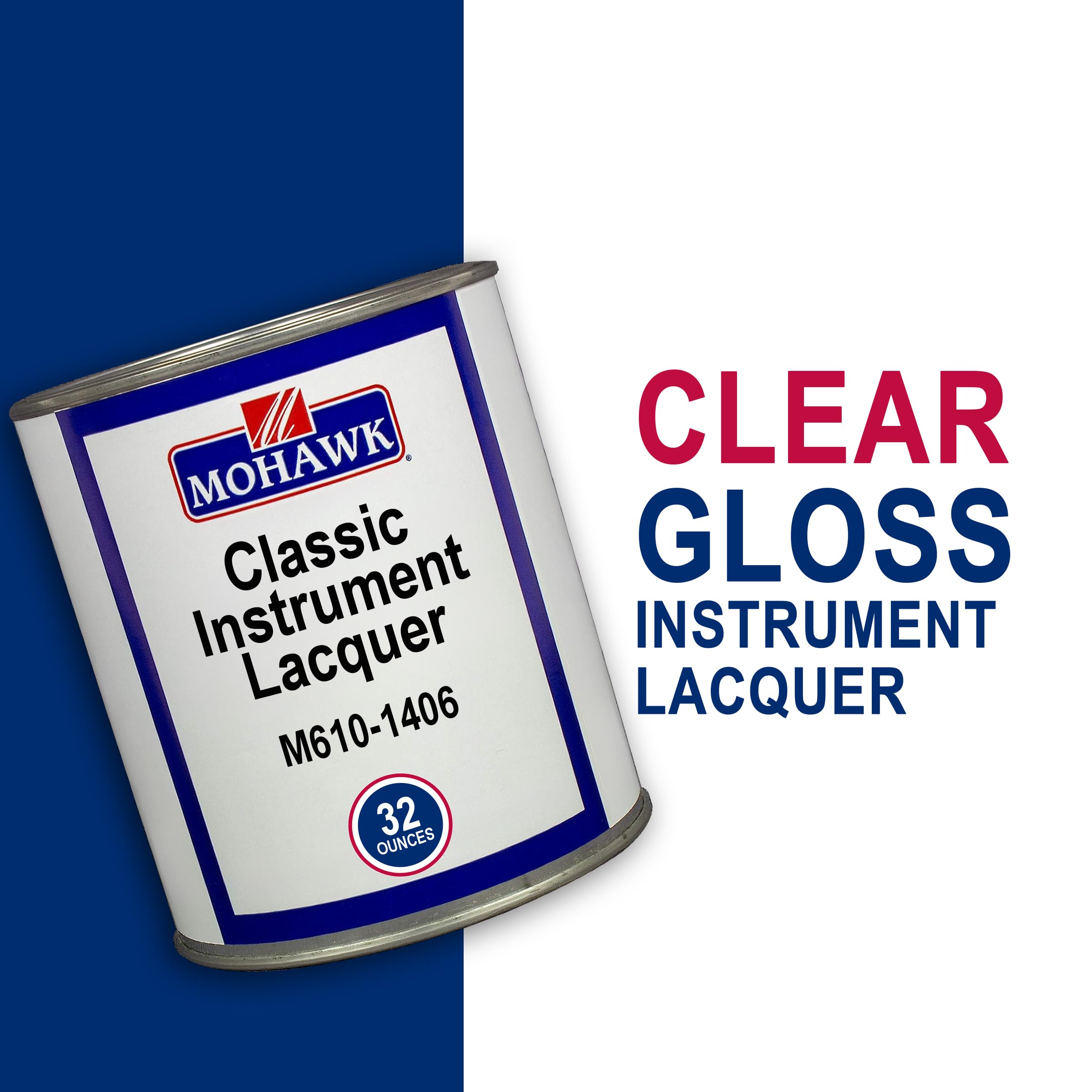 Mohawk Finishing Products Classic Instrument Lacquer, Clear Gloss, M610-1406, 1 Quart