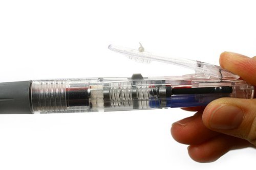 Zebra Sarasa 3 Color Gel Ink Multi Pen - 0.5 mm - Clear Body