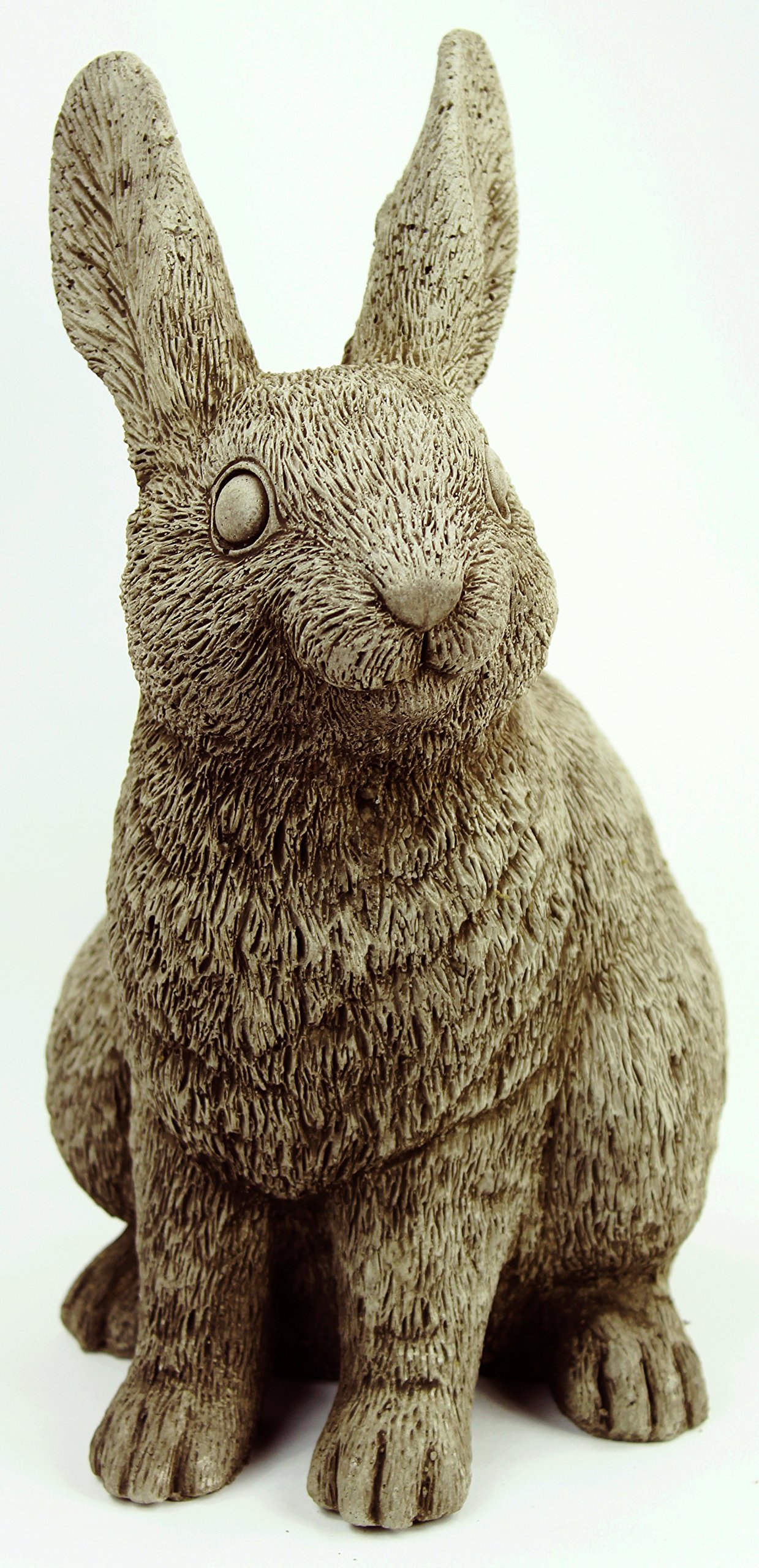 Rabbit Garden Statues Concrete Bunnies Cement Figures Statue Carved Easter Animal Figurine