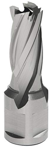 Hougen 12118 9/16 Inch Diameter x 1 Inch Depth of Cut 12,000 Series High Speed Steel Annular Cutter 3/4 Inch Weldon Shank for Magnetic Drills