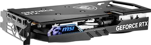 MSI Gaming GeForce RTX 4060 8GB GDRR6 128-Bit HDMI/DP Nvlink TORX Fan 4.0 Ada Lovelace Architecture Graphics Card (RTX 4060 Gaming X 8G)
