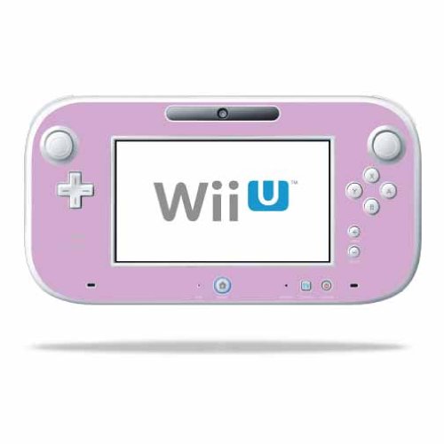 MightySkins Skin Compatible with Nintendo Wii U Gamepad Controller wrap Sticker Skins Solid Purple