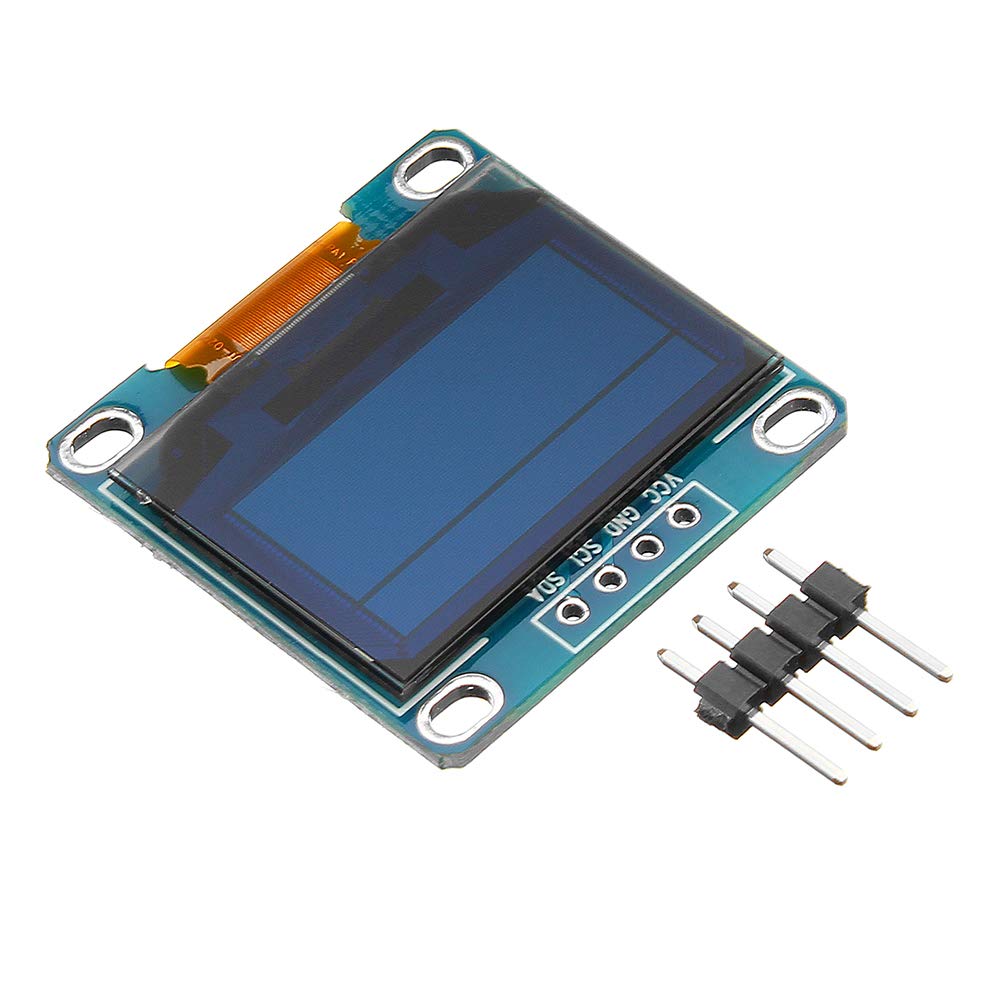 CoCocina 0.96 Inch 4Pin Blue Yellow Iic I2C OLED Display Module Geekcreit for Arduino - Products That Work with Official Arduino Boards
