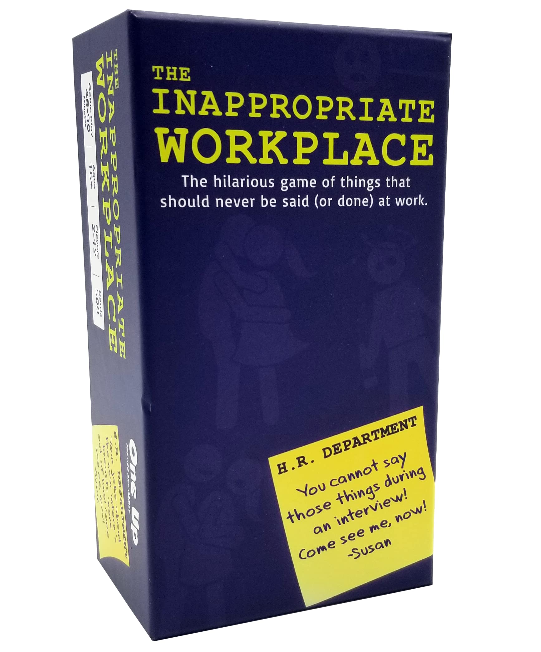 The Inappropriate Workplace - The Hilarious New Party Game of Things That Should Never be Said (or Done) at Work. Hours of laughs! , 16+ years