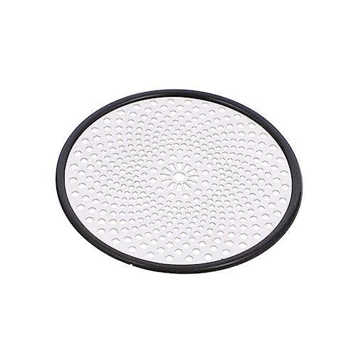 FPVAWKBL Stainless Steel Floor Drain Cover Hair Sink Kitchen Sink Strainer Shower Drain Cover Sink Drain Cover Bathtub Drain Protector Stainless Hair Catcher Bathroom Drain Covers Filter, Silverx5pcs