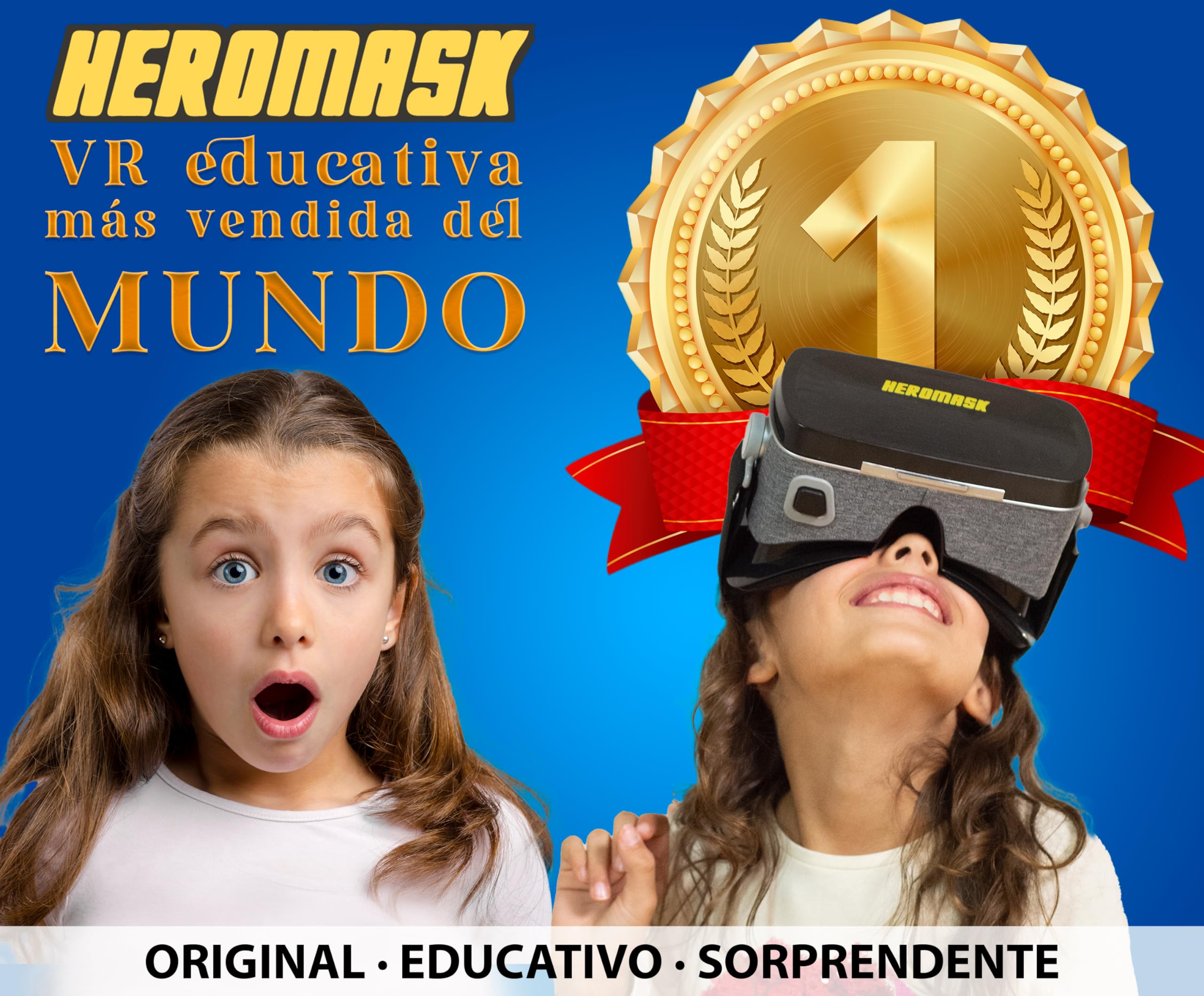 VR Headset + Math Games[multiplication subtraction etc] Virtual Games: Gift for Boys & Girls. Cool Educational Toys for Kids ages 5 6 7 8 onwards. Virtual Reality Learning Resources Grade 1 2 3 4 to 8