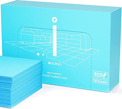 Multi Effect Floor Cleaning Slice,30 load Floor Cleaning Tablets, Mopping concentrated Floor Cleaning Sheets, Water Soluble, Fast Dry, Fresh and no Scent, for Tiles, Hardwood, Wall Tile, Glass, Marble, and Laminate Floor Cleaner, to Clean RV, Car, Yard, G