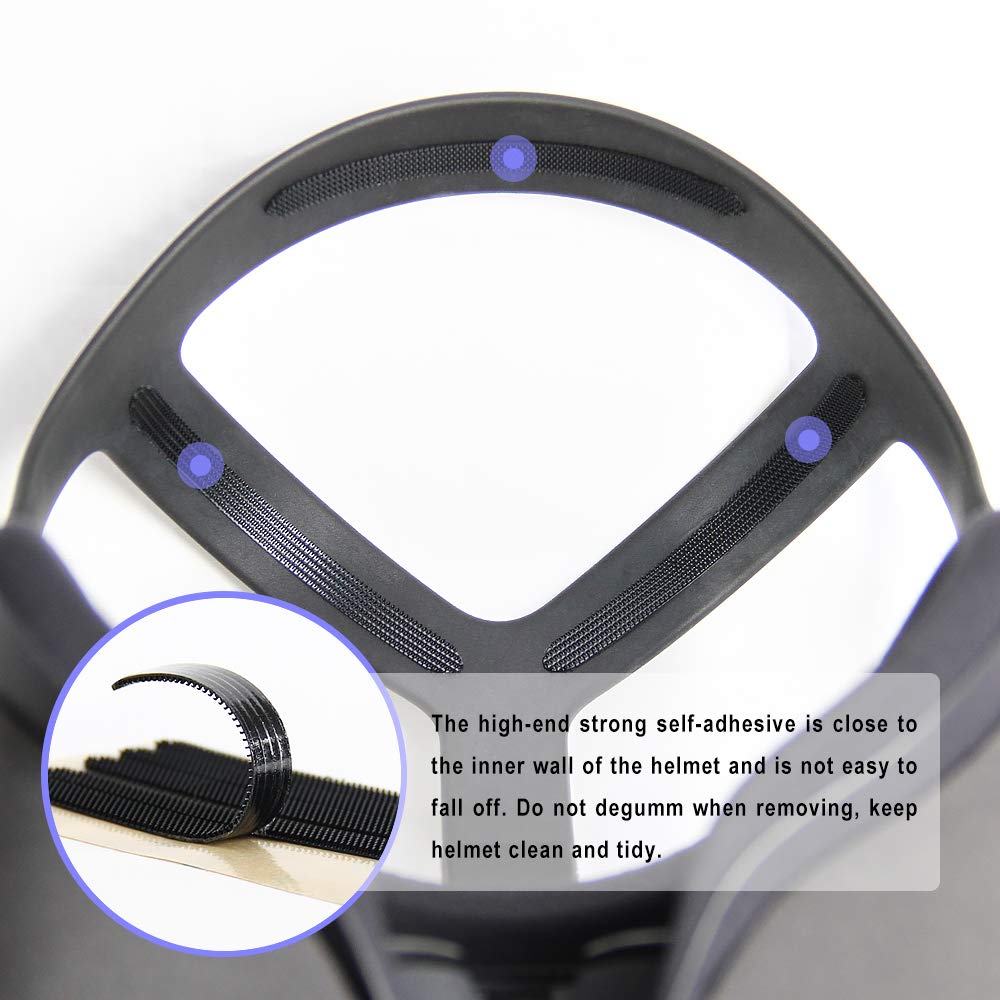 VRbrother Newer Version Head Pad for Oculus Quest VR Gravity Pressure Balance Cushion head Pad can reduce head pressure enjoying Virtual reality game ，head strap pad is made black sponge