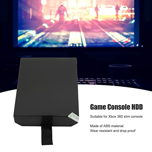 Game Console Hard Drive Lightweight and Durable Plug and Play ABS Handheld Game Console Hard Drive (320G)