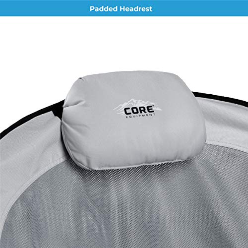 CORE Mesh Round Chair, 37" x 34" x 35" (H), Gray