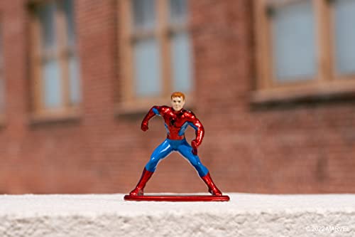Jada Toys Marvel Spider-Man 18-Pack Series 8 Die-cast Figures, Toys for Kids and Adults
