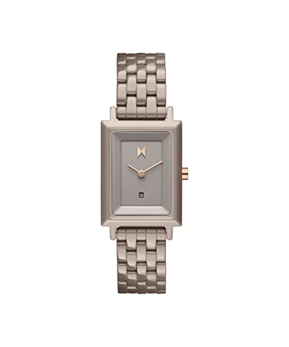 MVMT Signature Square Ceramic Women's Cashmere Taupe Analog Watch