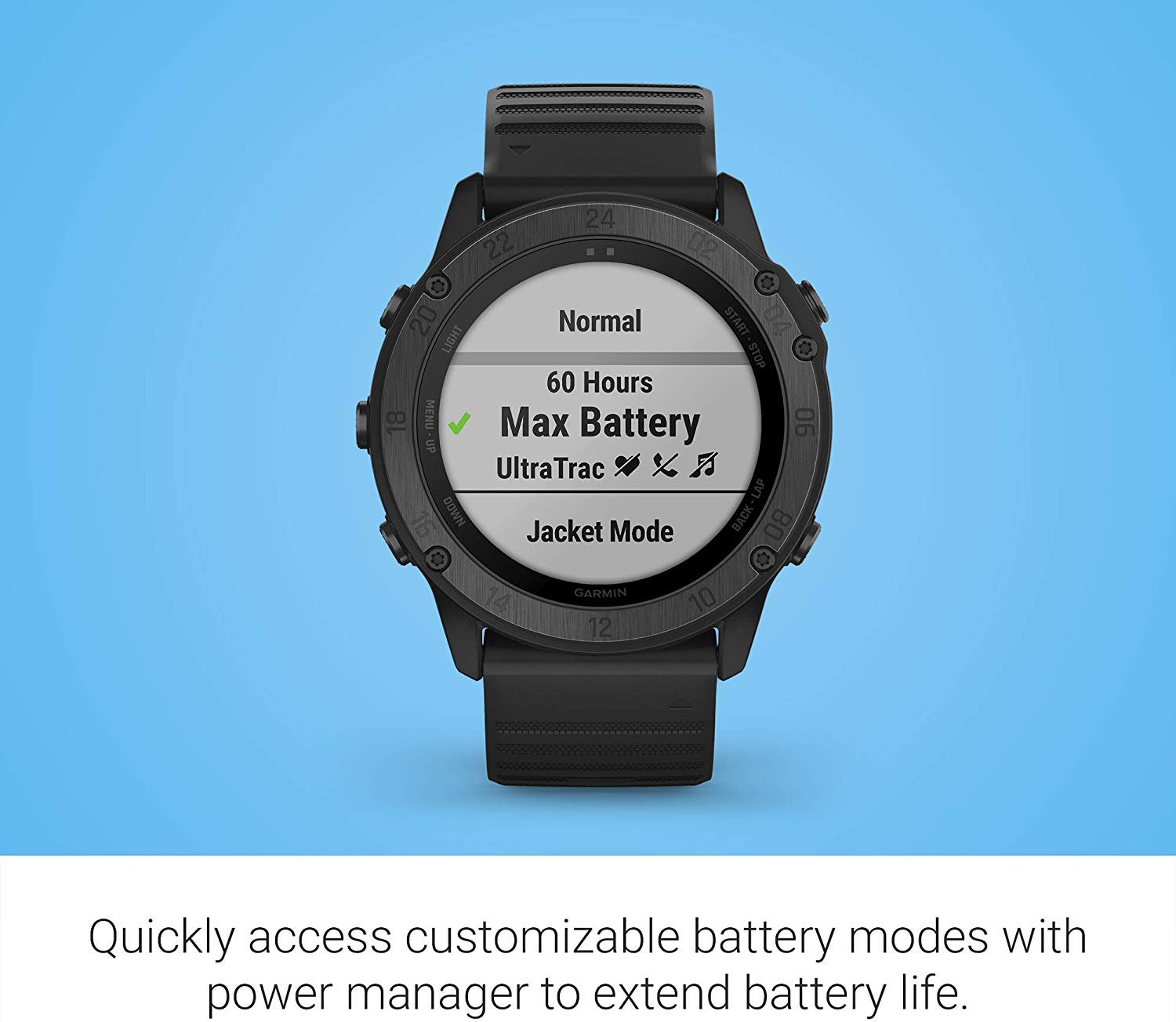 Wearable4U - Garmin tactix Delta, Premium GPS Smartwatch with Specialized Tactical Features, Designed to Meet Military Standards with Ultimate Power Pack Bundle (Black)