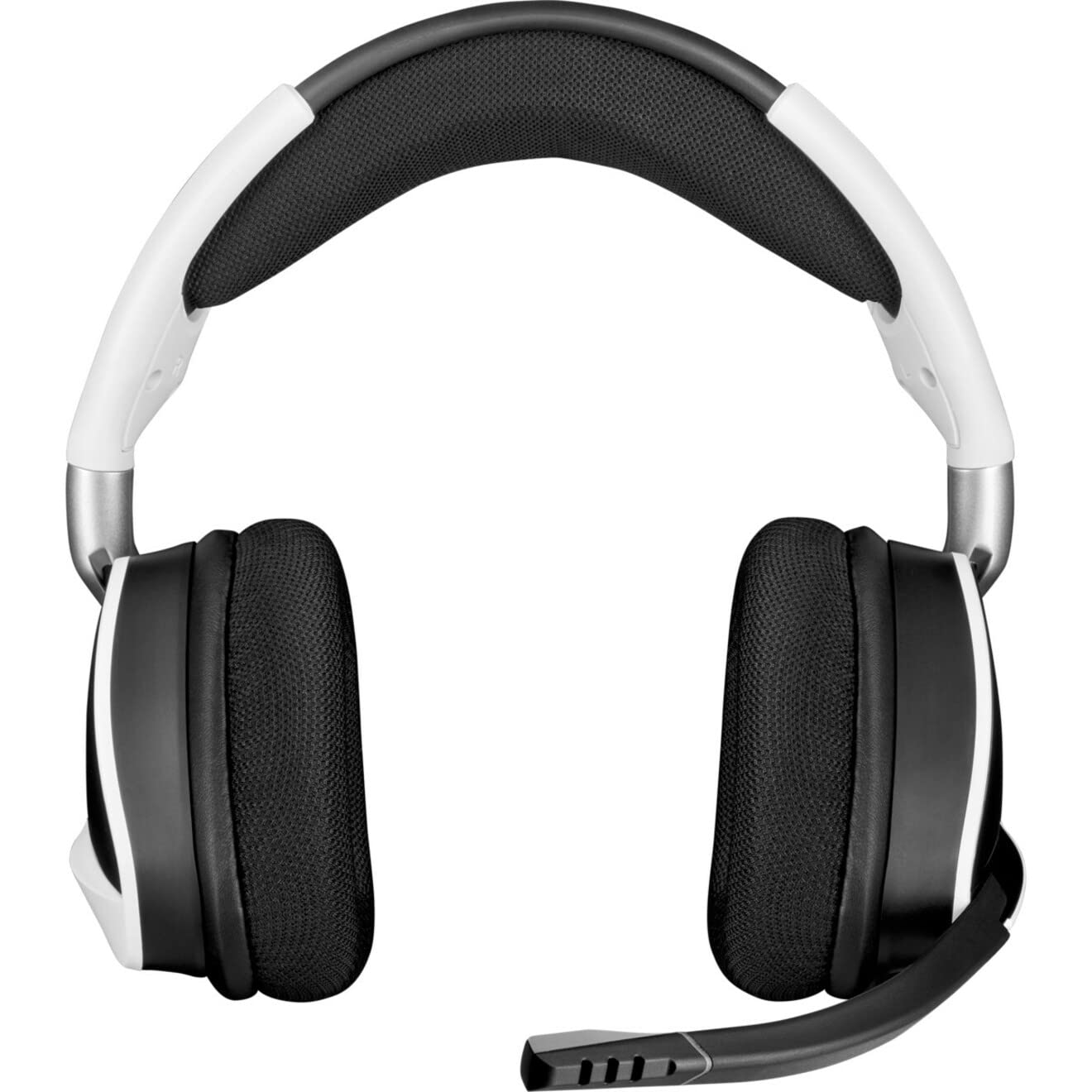 Corsair Gaming VOID RGB Elite Wireless Premium Gaming Headset with 7.1 Surround Sound, White (Renewed)