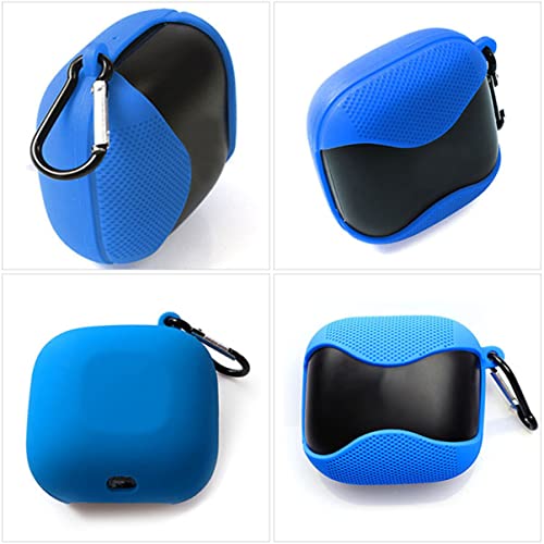 Gatuida ser of 3 Earbud Case Cover Anti- Lost Earbud Case Shockproof Earbud Case Carrying Case Carabiner Earphone Carrying