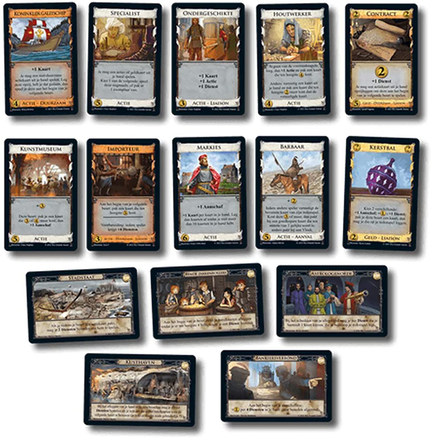 Dominion Allies Expansion Card Board Game Bundle with Mr Dice Drawstring Bag
