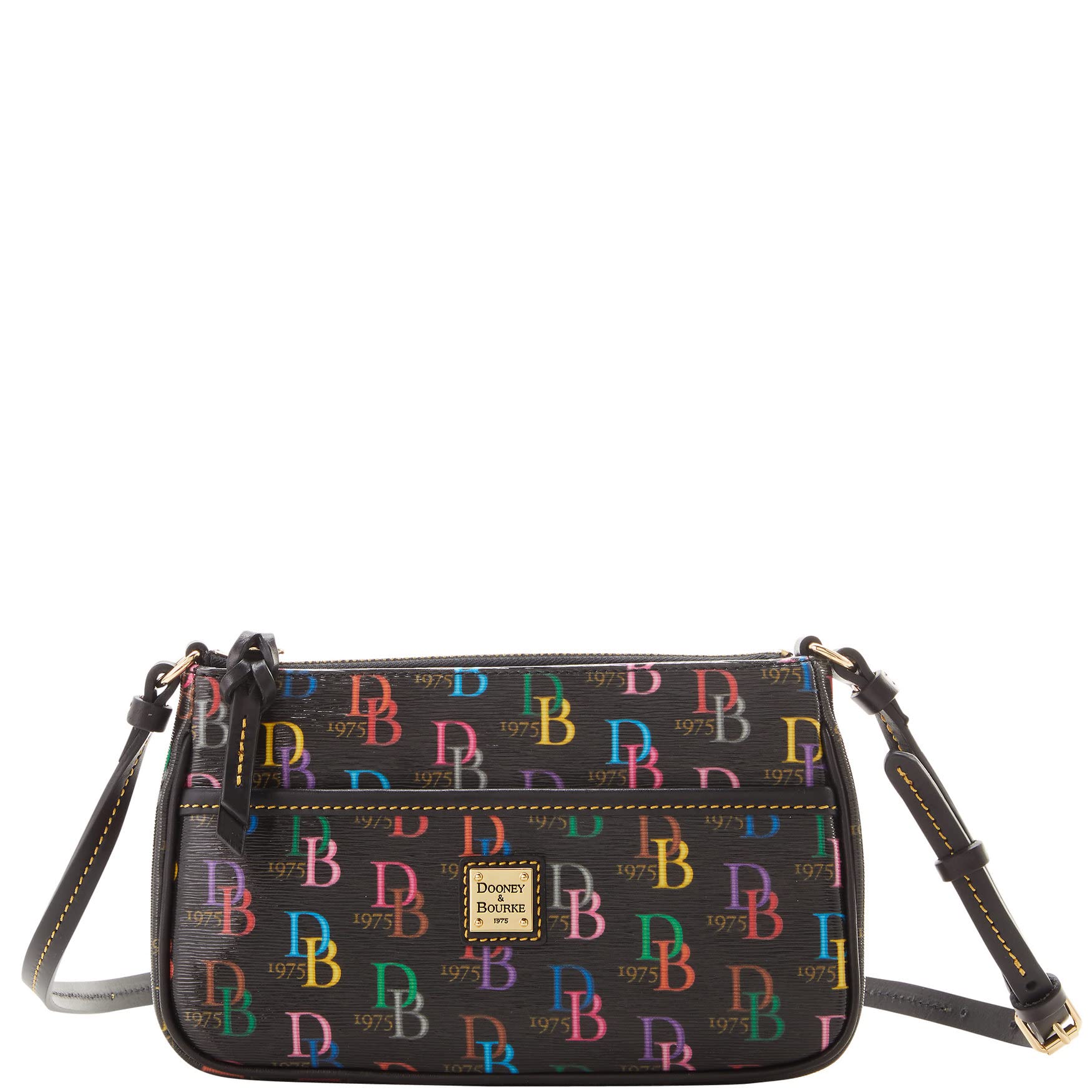 Dooney & Bourke Handbag, Db75 Multi Lola Pouchette Crossbody - Black