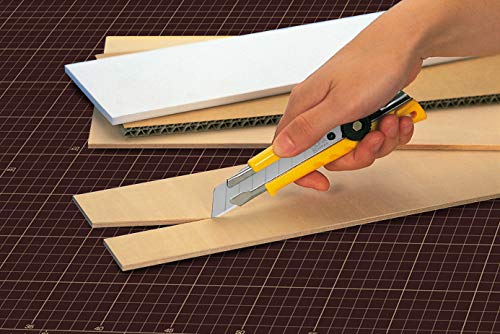 OLFA 18mm Heavy-Duty Ratchet-Lock Utility Knife (L-1)