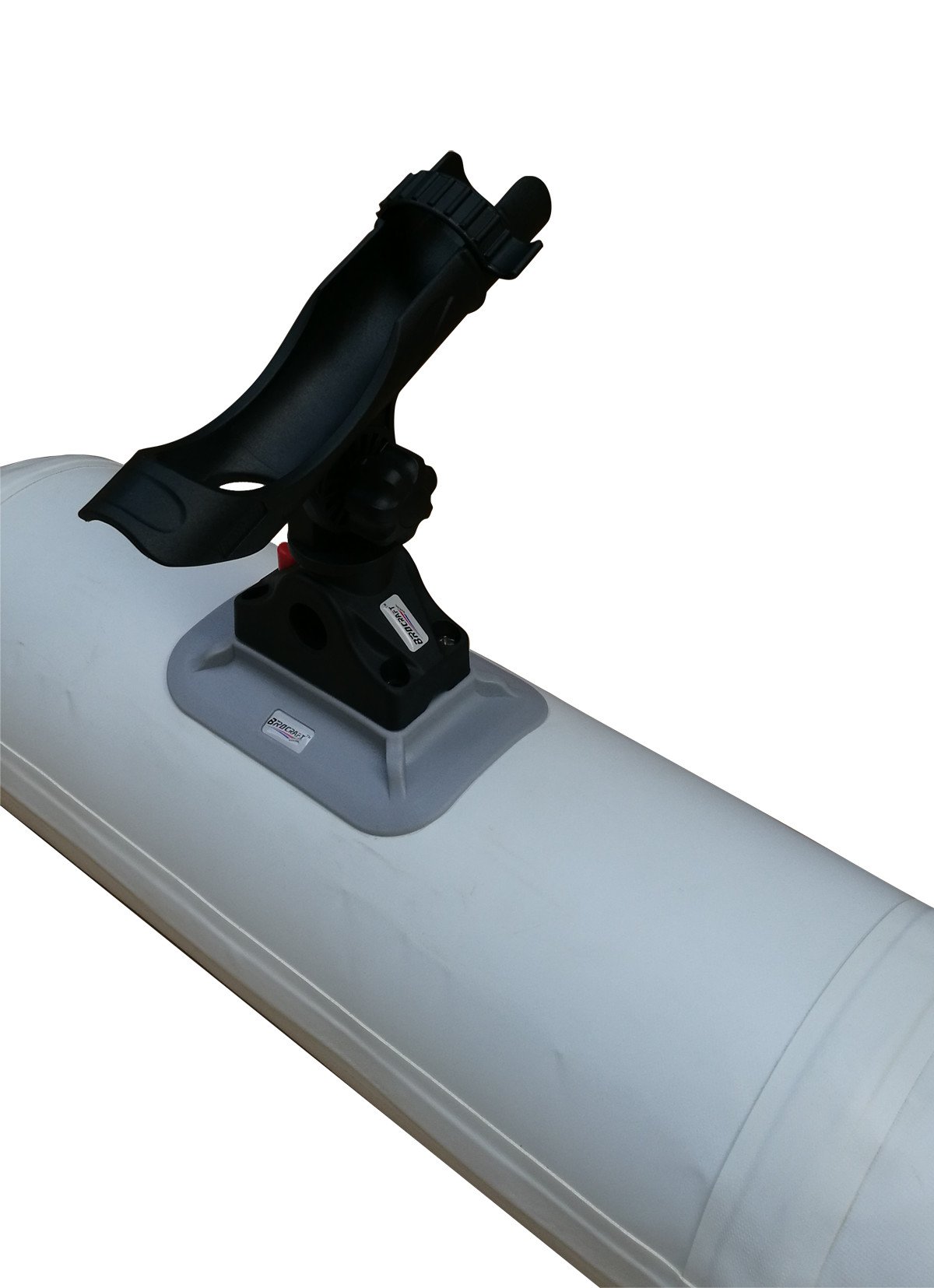 Brocraft Glue On Boat Rod holder for RIBS Kayak & Inflatable Boat / Inflatable Boat Rib Mount Rod Hodler