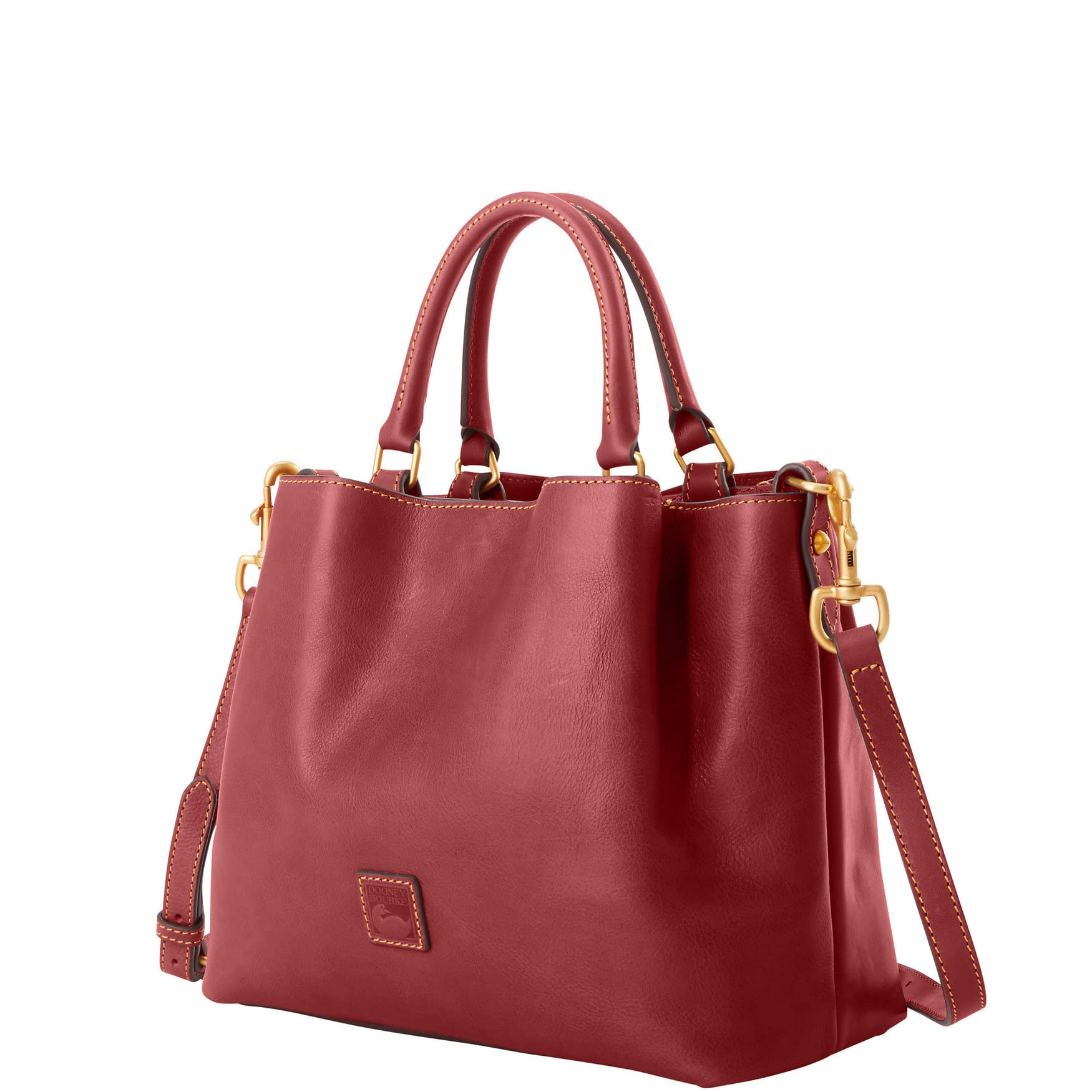 Dooney & Bourke Handbag, Florentine Barlow Satchel - Bordeaux