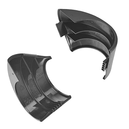 Trailer Tow Mirror Hinge Cover Pair Set of 2 LH & RH Sides Fits Chevy GMC