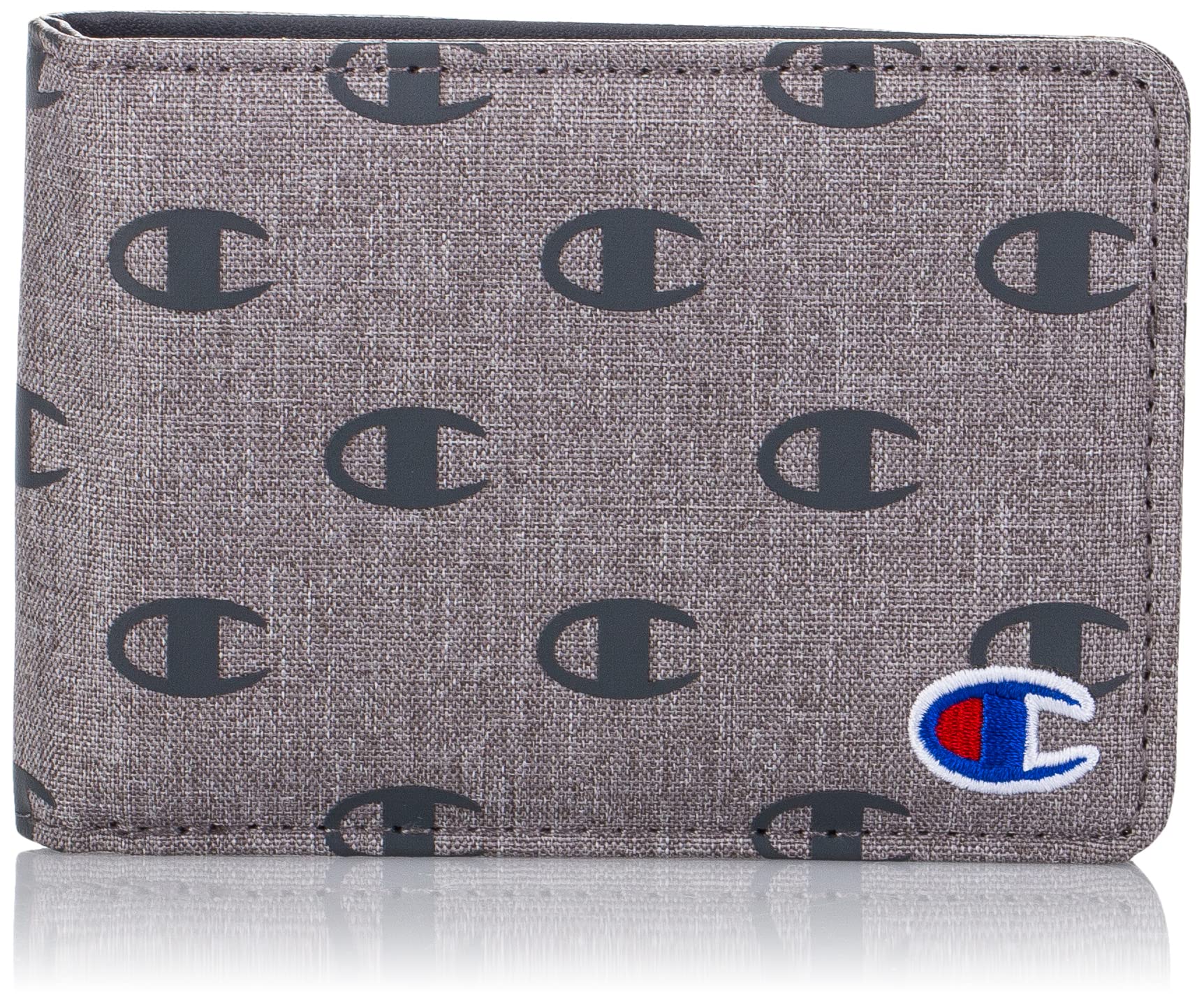 Champion Graphic Wallet, Heather Grey, One Size