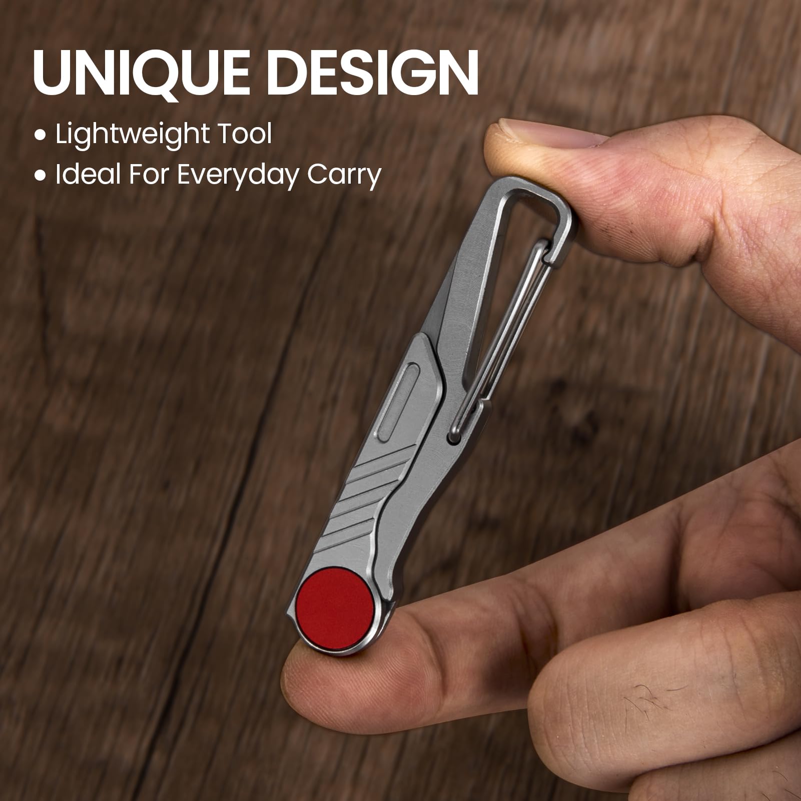 FUNBRO Small Pocket Knife for Everyday Carry- Razor Sharp Folding Blade, Lightweight EDC Tool for Camping, Hiking and Outdoor