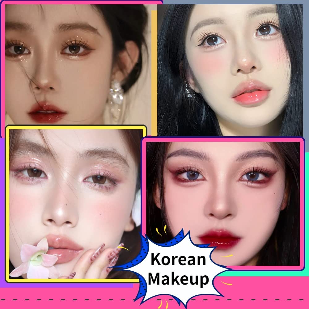 EYDEVRO 20 Colors Eyeshadow Palette Makeup Shimmer Matte and Glitter Eye Shadow Korean Makeup Palette, High Pigmented Shades, Pressed Pearls Cream Texture Eyeshadow