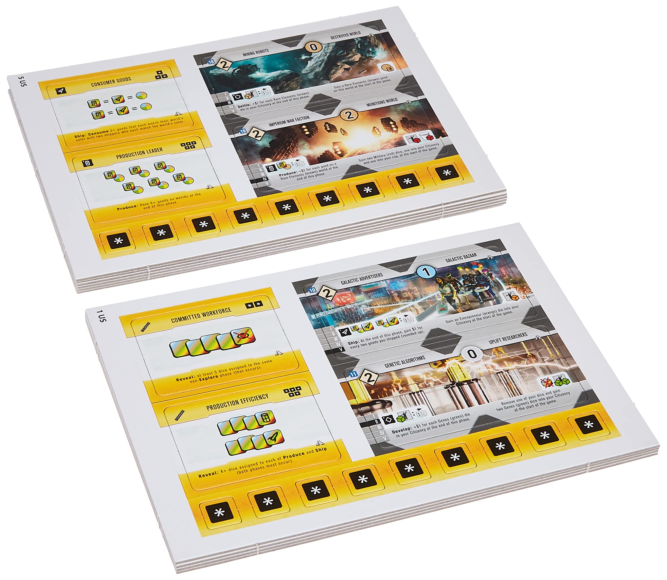 Rio Grande Games Roll for The Galaxy Board Game: Ambition Expansion