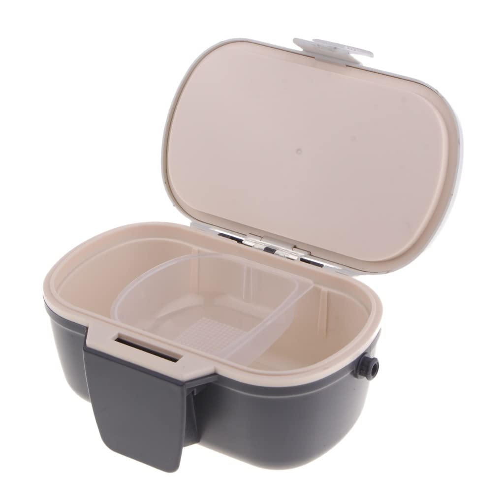 Fishing Live Bait Lure Box Case with Breathable Holes Storage Holder Fishing Tackles Box