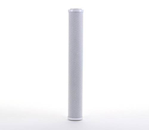 Hydronix HX-CB-25-2010/3 Universal NSF Coconut Activated Carbon Block Water Filter, 2.5" x 20" - 10 Micron - 3 Pack