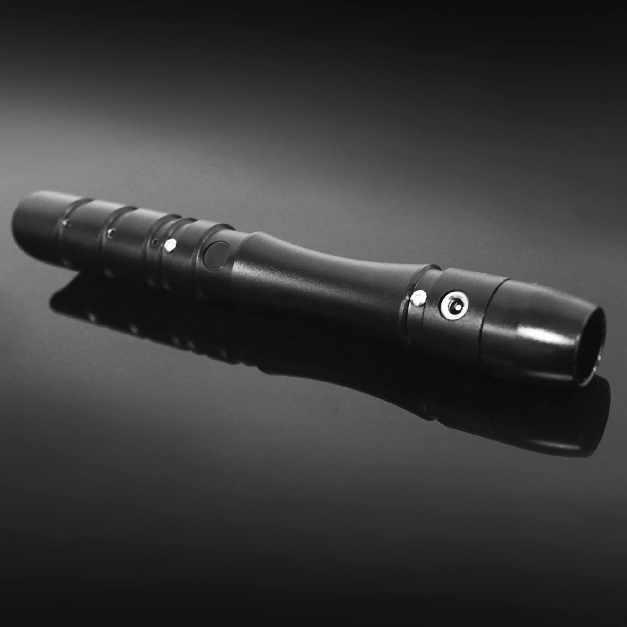 YDDSABER Pro Lightsaber, Jedi Sith Force FX LED Heavy Dueling, Rechargeable Light Saber for Adults & Kids, Metal Hilt, Loud Sound, High Light with FOC, Blaster (White)