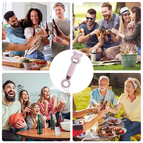 FICUS 4 IN 1 Multi Function Can Opener Bottle,Jar Opener beer opener,Multi Kitchen Tool For Jelly Jars, Wine, Beer and other, Handheld Can Beer Opener for Children, Elderly and Arthritis Sufferers