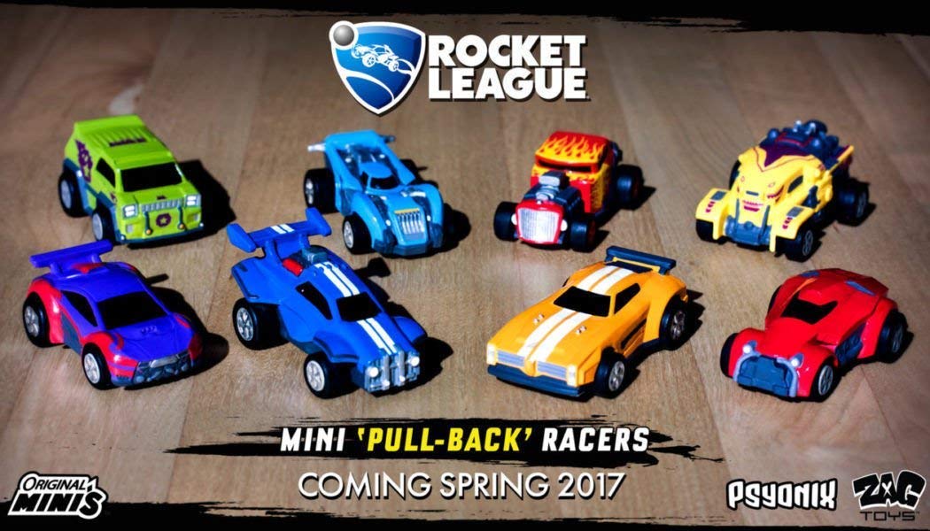 Rocket League Mini Pull-Back Racer Car Mystery Balls Factory Sealed Box of 20