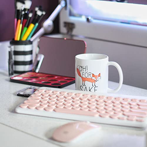 KassWoo Sublimation Mugs Set of 12, 12oz Professional Grade Sublimation Coffee Mugs,Ceramic Coffee Cups, Classic Drinking Cups with Handles, Mugs for Cappuccino, Latte, Cocoa, Milk, Mug DIY Gifts