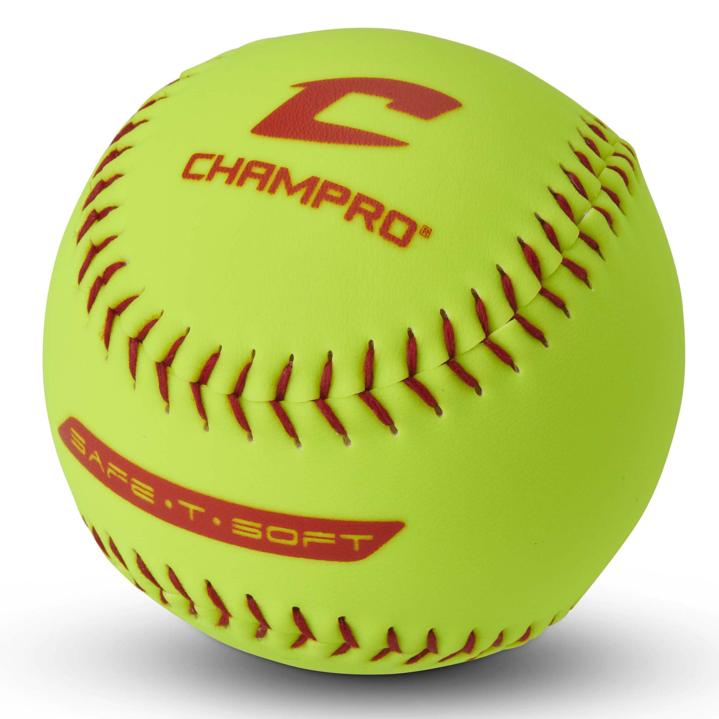 Champro Safe-T-Softball Cover (Optic Yellow, 12-Inch), Pack of 12
