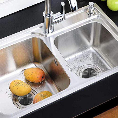 Garbage Disposal Splash Guards and Stopper Set 4 Pack(3+1, Food Waste Disposer Accessories Multi-Function Drain Plugs Splash Guards for Whirlaway, Waste King, Sinkmaster and GE Models (3-1/8 Inch)